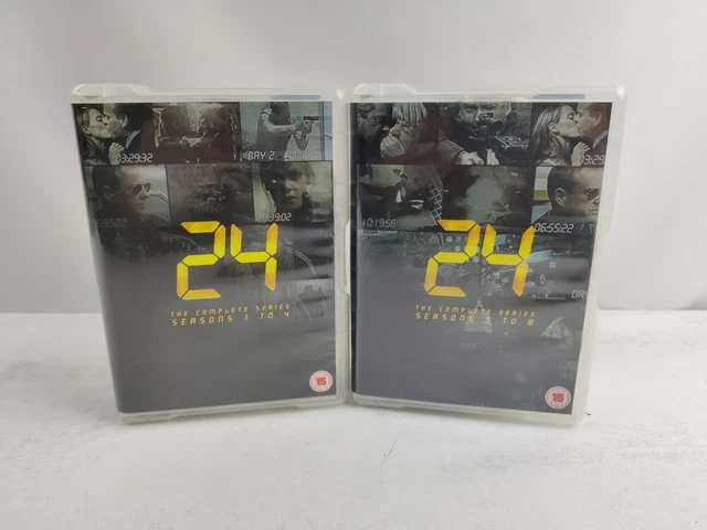 24: THE COMPLETE Series Seasons 1-8 DVD Boxset Kiefer Sutherland Region ...