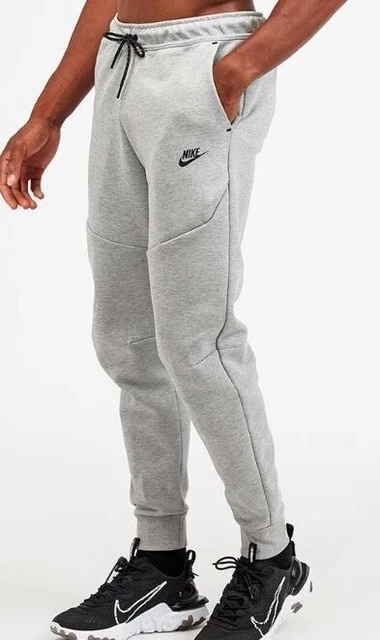 NIKE SPORTSWEAR TECH Fleece Jogginghose Jogger Sporthose Hose Grau ...
