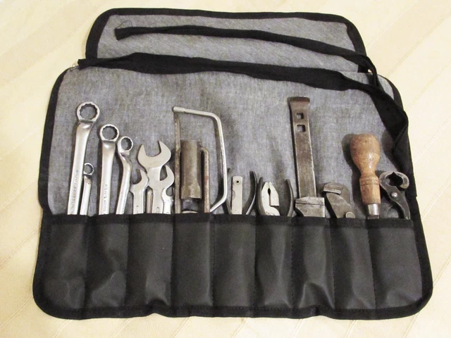 CLASSIC MOTORISTS TOOL Kit Set Wrap Roll Suitable for Historic Vintage ...