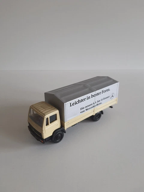 NZG MODELLE 249 Mercedes-Benz 709 Pritschenwagen mit Plane 1:50 TOP ...