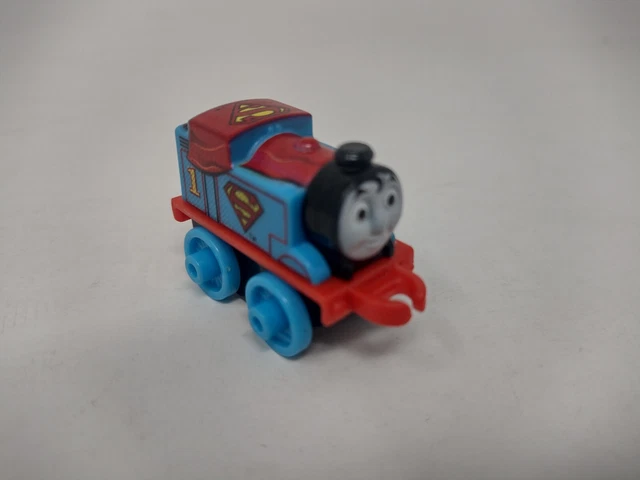 THOMAS AND FRIENDS minis Thomas Superman DC train toy collectable £12. ...