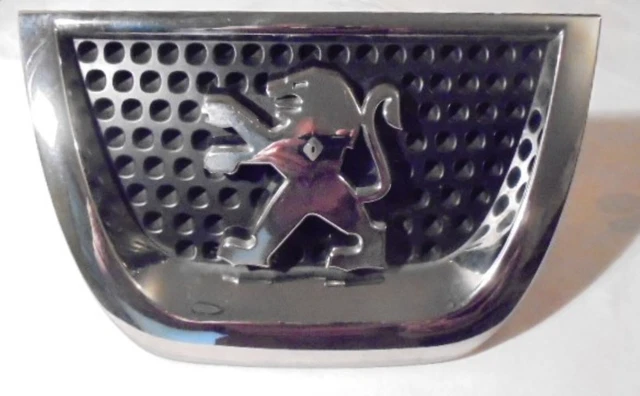 PEUGEOT 3008 FRONT BUMPER BADGE EMBLEM LOGO GENUINE PART No.9685973077 ...