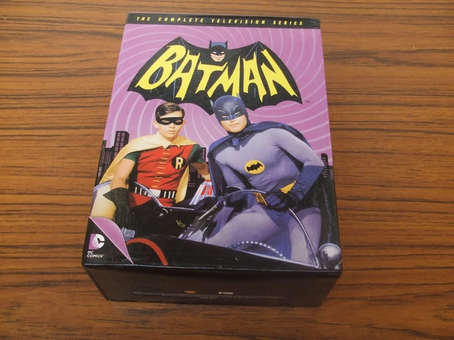 BATMAN - THE Complete Television Series DVD Boxset, 1966 NTSC Region 1 ...