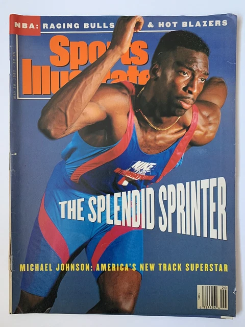 MICHAEL JOHNSON / Michael Jordan Basketball Sports Illustrated Magazine May 1991 £21.95 ...