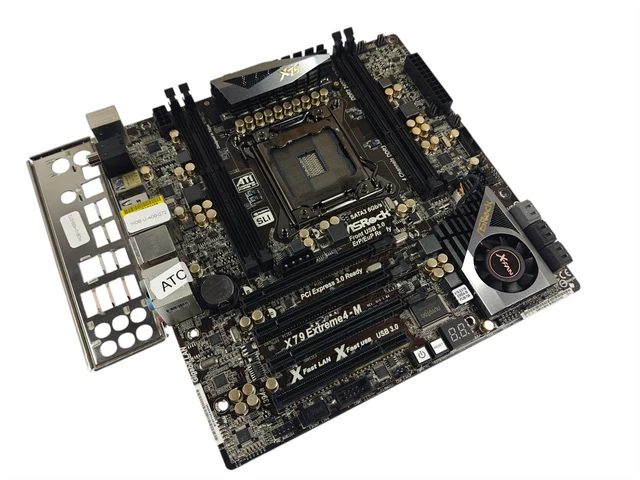ASROCK X79 EXTREME4-M LGA2011 Micro-ATX DDR3 Motherboard with BP £89.99 ...