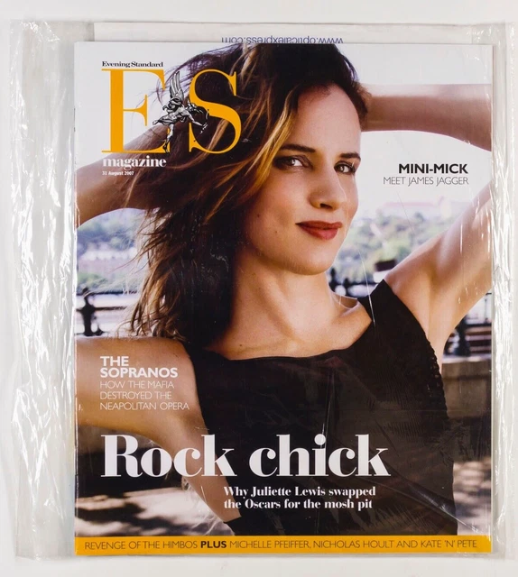 JULIETTE LEWIS NICHOLAS Hoult Sean Bean Jamie Dornan Pfeiffer ES 31 AUGUST 2007 £85.00 - PicClick UK