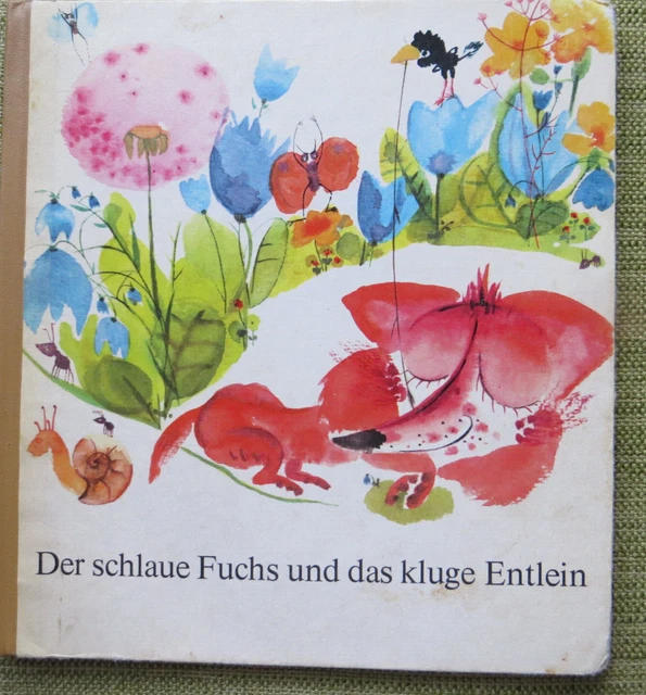 DER SCHLAUE FUCHS und das kluge Entlein - DDR Kinderbuch Russisches ...