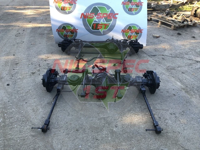 2003 NISSAN PATROL Y61 Complete Axle Set With Diff Lock 1998-2005 ...