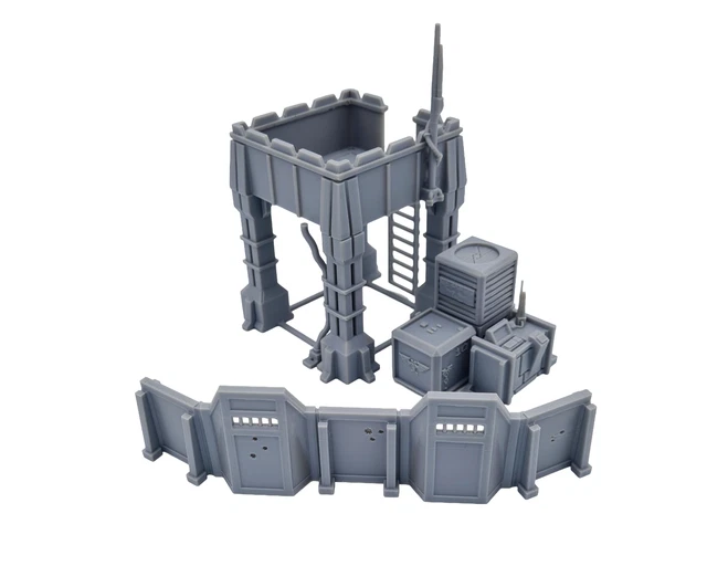 FORWARD COMMAND POST 3D Printed Terrain Scenery Compatible With WH 40k ...