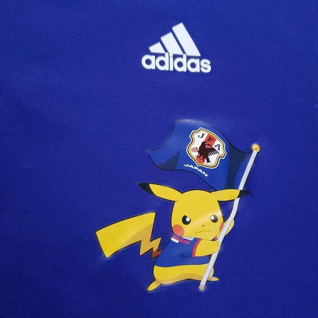 ADIDAS JAPAN SOCCER Pikachu T-Shirt M + Pokémon Center Pikachu Soccer ...