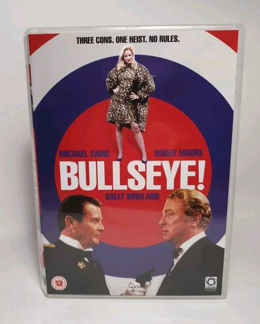 BULLSEYE 1990 DVD Roger Moore Michael Caine Uk Dvd £5.95 - PicClick UK