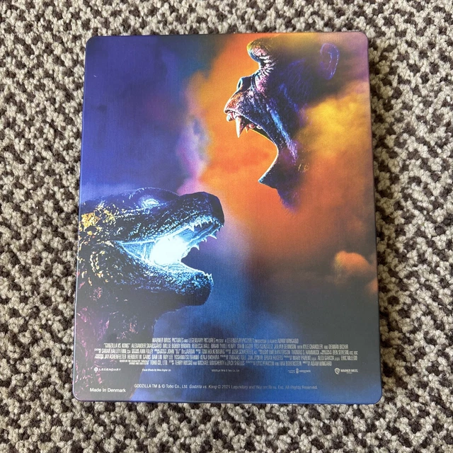 GODZILLA VS. KONG - 4K UHD & Blu-ray SteelBook £14.00 - PicClick UK