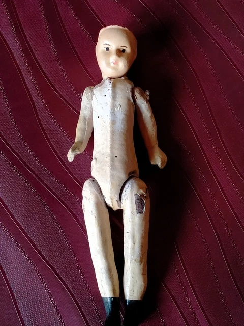 ANCIENNE POUPÉE SFBJ PARIS ? ,Tête porcelaine corps droite en ...