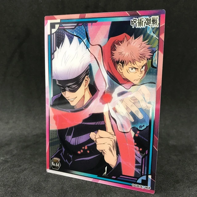 JUJUTSU KAISEN YUJI SATORU GOJO No.64 Japanese Clear Card Collection ...