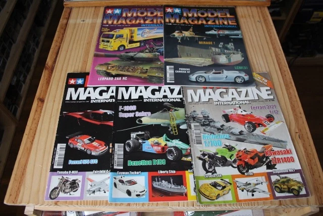 LOT DE 5 revues TAMIYA Model Magazine ( N° 96/91/87/74 et 73 ) EUR 9,90 ...