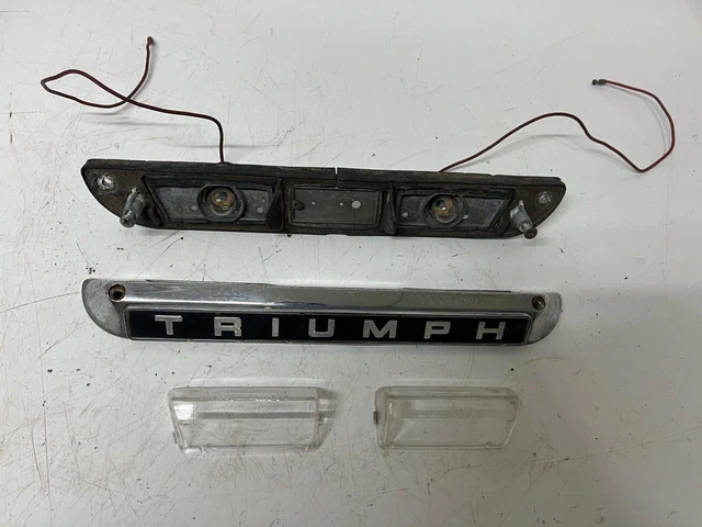 TRIUMPH SPITFIRE MK4 1500 Mk1 Stag Rear Number Plate Light Lamp £35.00 ...