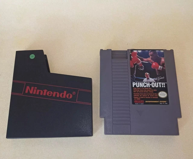JEU BOXE PUNCH Out variante image Mike Tyson FRA cartouche nintendo NES ...