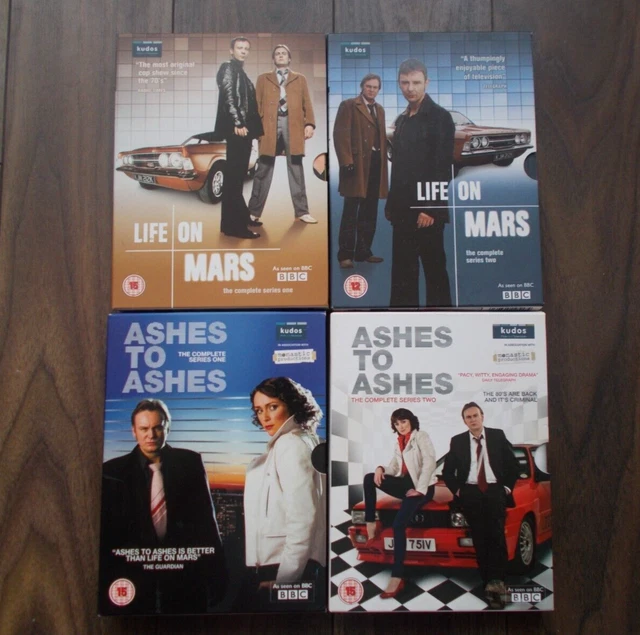 LIFE ON MARS (Series 1 -2) and ASHES TO ASHES (Series 1-2) - Complete ...