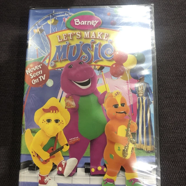 BARNEY LETS MAKE Music DVD $22.61 - PicClick CA