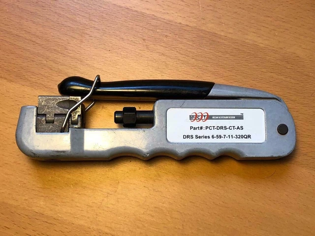 PCT PCT-DRS-CT-AS RADIAL Compression Tool Drs Series 6 59 7 11 320Qr # ...
