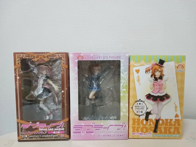 LOVE LIVE HONOKA Kosaka Figure 3 set FuRyu μ's & Complete Vol_2 ...