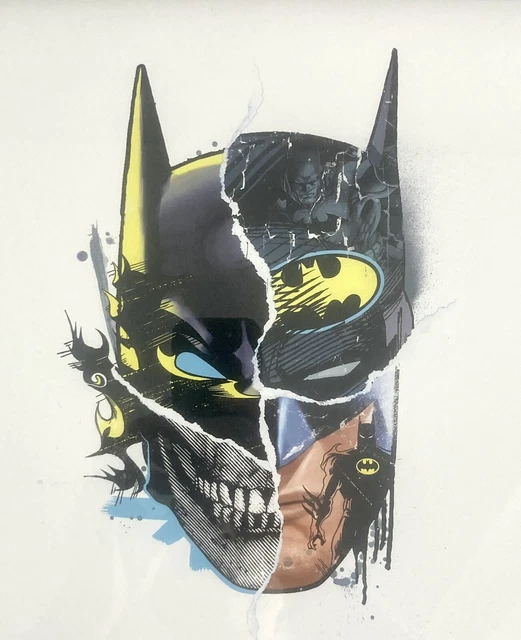 BATMAN DARK THEMED face from Open Road Brands - Picture and Frame $18. ...