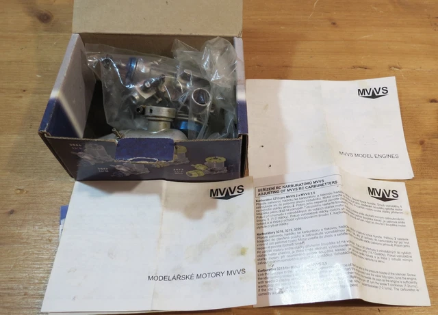 MOTORE PER AEROMODELLI : Mvvs 3029Rc 2.5/.15 [Dmm8] EUR 180,00 ...