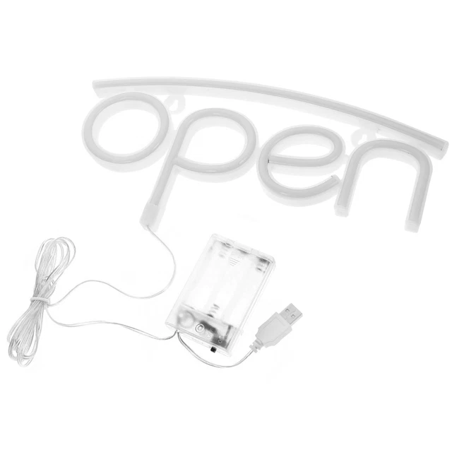 LED OPEN SIGN Neon Open Sign for Restaurant Festival Party Layout £27. ...