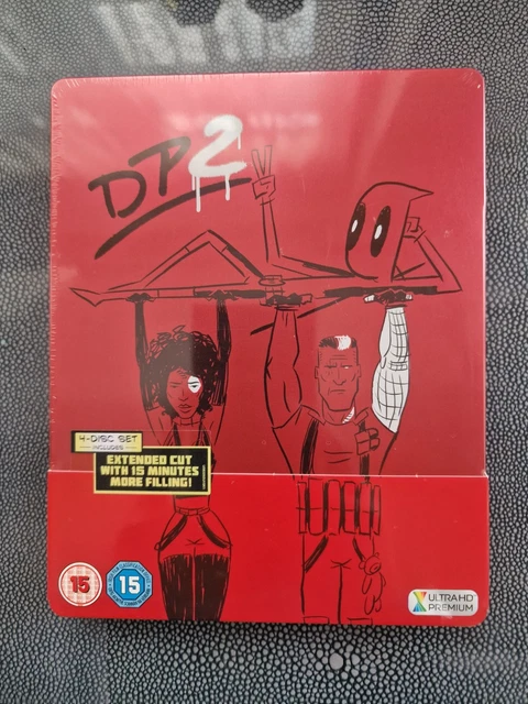 DEADPOOL 2 LIMITED Edition Steelbook (4K UHD + Blu Ray) £16.13 ...