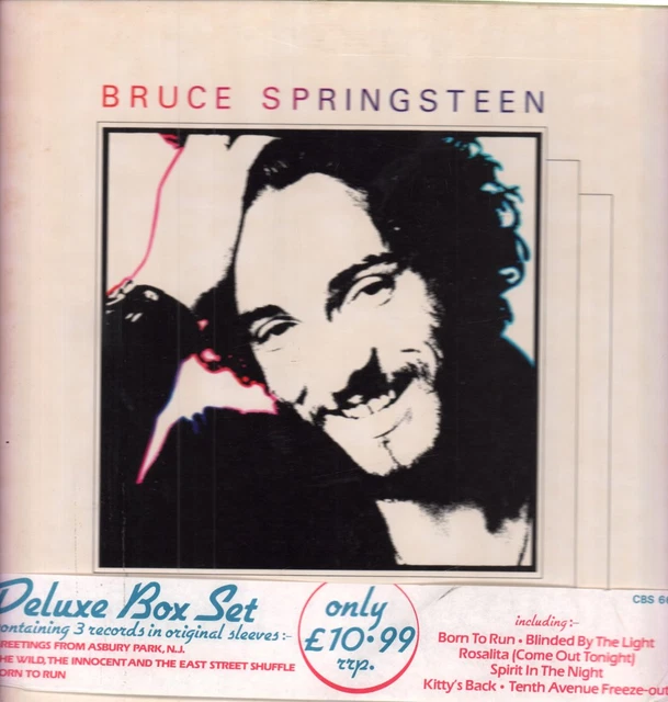 BRUCE SPRINGSTEEN DELUXE Box Set LP Box Set Vinyle UK CBS Édition ...