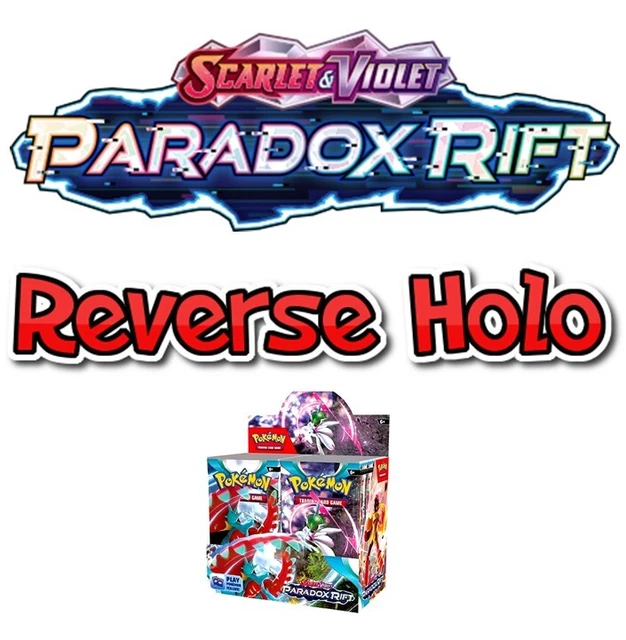 SCARLET & VIOLET - Paradox Rift - Reverse Holo - Multi-Buy - Choose ...