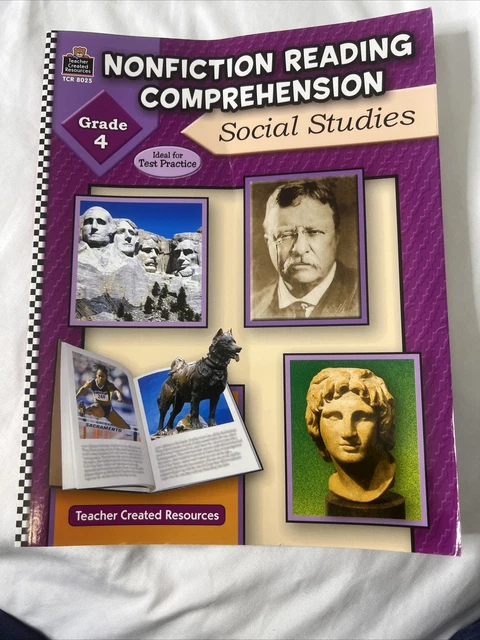 NONFICTION READING COMPREHENSION: SOCIAL STUDIES, GRADE 4 By Ruth ...