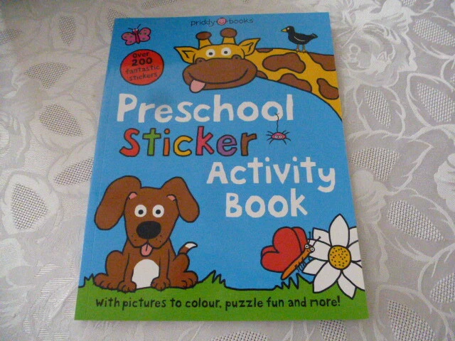 PRESCHOOL STICKER ACTIVITY Book over 200 stickers £1.75 - PicClick UK