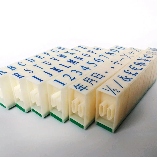 1 SET DIY English Alphabet Letters Numbers Rubber Stamp Free ...