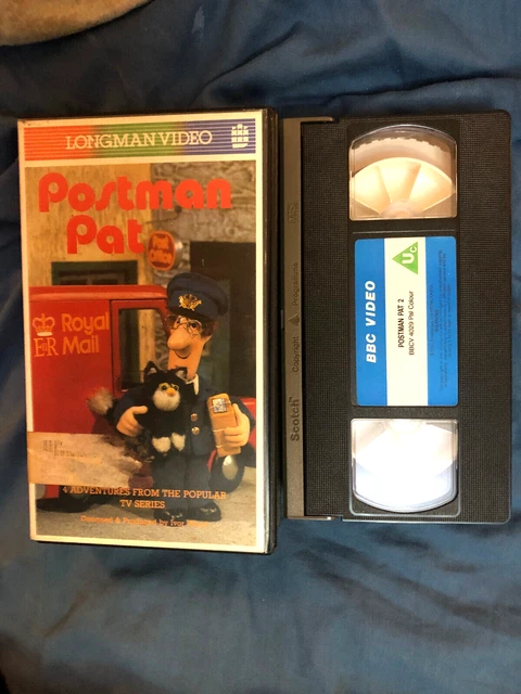 RARE - POSTMAN Pat - 4 Stories (VHS) - Vintage case £49.99 - PicClick UK