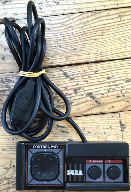 MANETTE OFFICIELLE SEGA Master System Pal Euro Gamepad Controller Bon ...