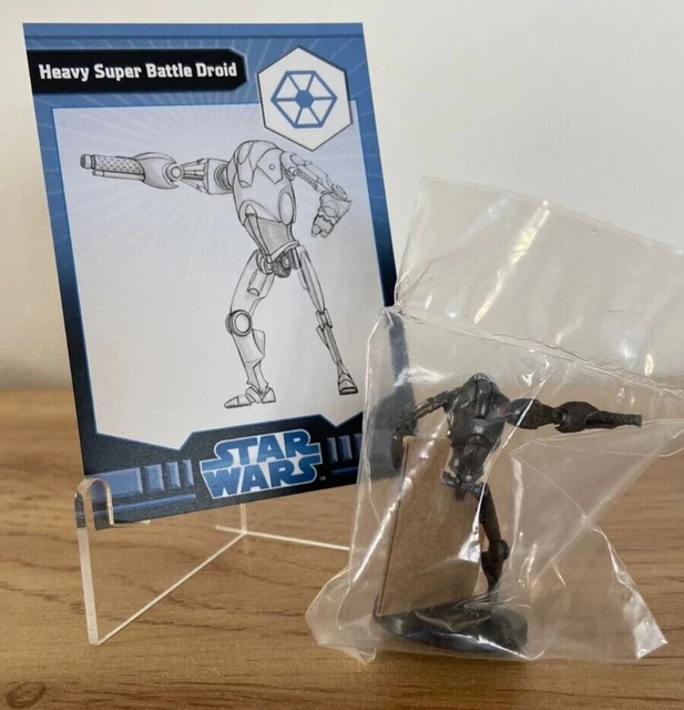 FIGURINE STAR WARS Miniatures : Heavy Super Battle Droid 27/40 EUR 5,45 ...