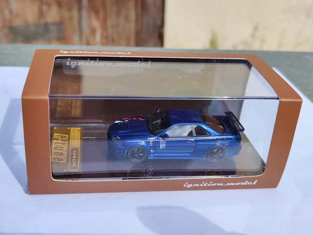 NISSAN SKYLINE R34 GT-R Nismo R-Tune GTR Ignition IG Model 1/64 #2574 résine EUR 79,90 - PicClick FR
