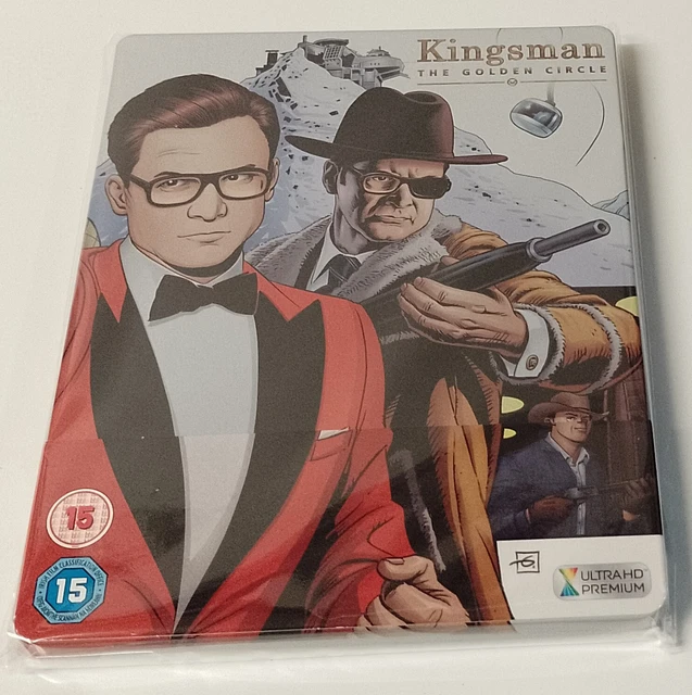 KINGSMAN: THE GOLDEN Circle (4K Ultra HD) Steelbook EUR 14,59 - PicClick IT