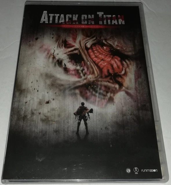 ATTACK ON TITAN The Movie : Part 1 ( DVD, NTSC R1, live action, 2015 ...