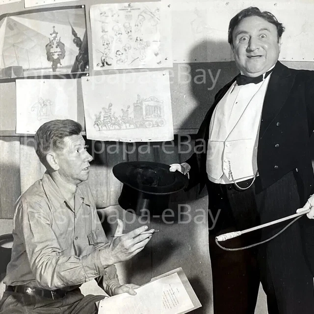 1941 DUMBO ELEPHANT Animated Walt Disney Cartoon Press Kit Photo Herman ...