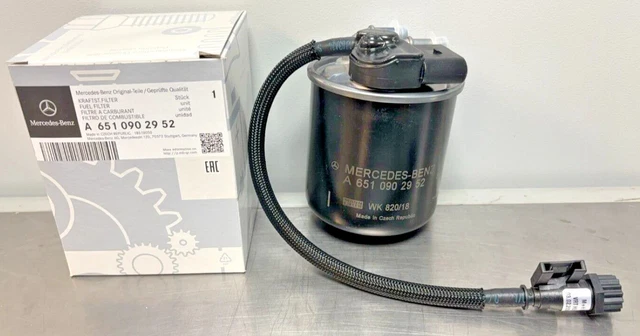 GENUINE FUEL FILTER Mercedes Om651 Sprinter 906 W447 Vito Viano W639 ...