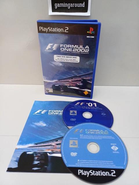 F1 FORMULA ONE 2002 For Sony PlayStation 2 PS2 Complete Inc Bonus DVD £ ...