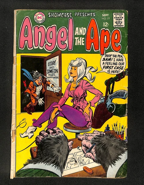 VITRINE #77 1ER ange et le singe ! DC Comics 1968 EUR 0,91 - PicClick FR