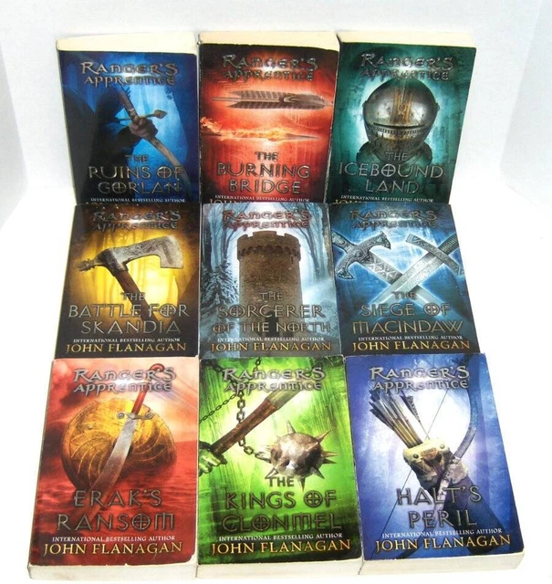 RANGER'S APPRENTICE SERIES livres 1-9 par John Flanagan Les ruines de ...