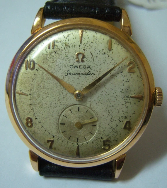 OMEGA AUTOMATIC BUMPER cal.342 18K solid ref.2659 gold 34,5mm working ...