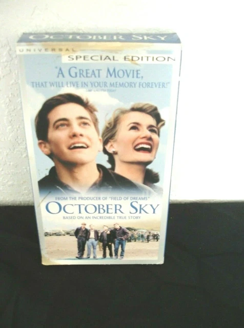 OCTOBER SKY (VHS, 2000) Jake Gyllenhaal, Laura Dern £3.65 - PicClick UK