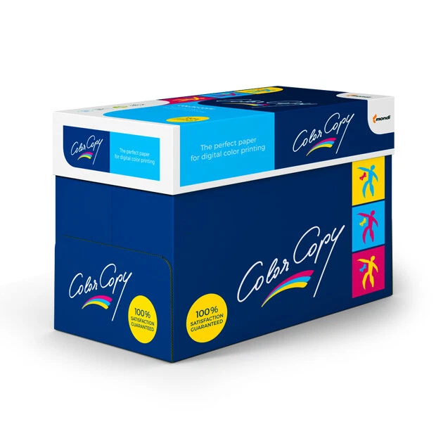 MONDI COLOR COPY Papier 100g DIN-A4, 2500 Blatt satiniert hochweiß ...