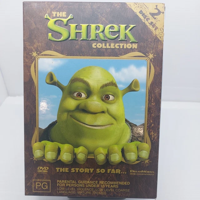 SHREK COLLECTION DVD Box Set Fast Postage EUR 10,79 - PicClick FR