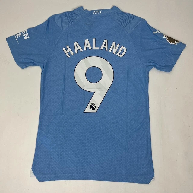 ERLING HAALAND - Manchester City Home Kit - XL (Slim Fit) £38.24 ...